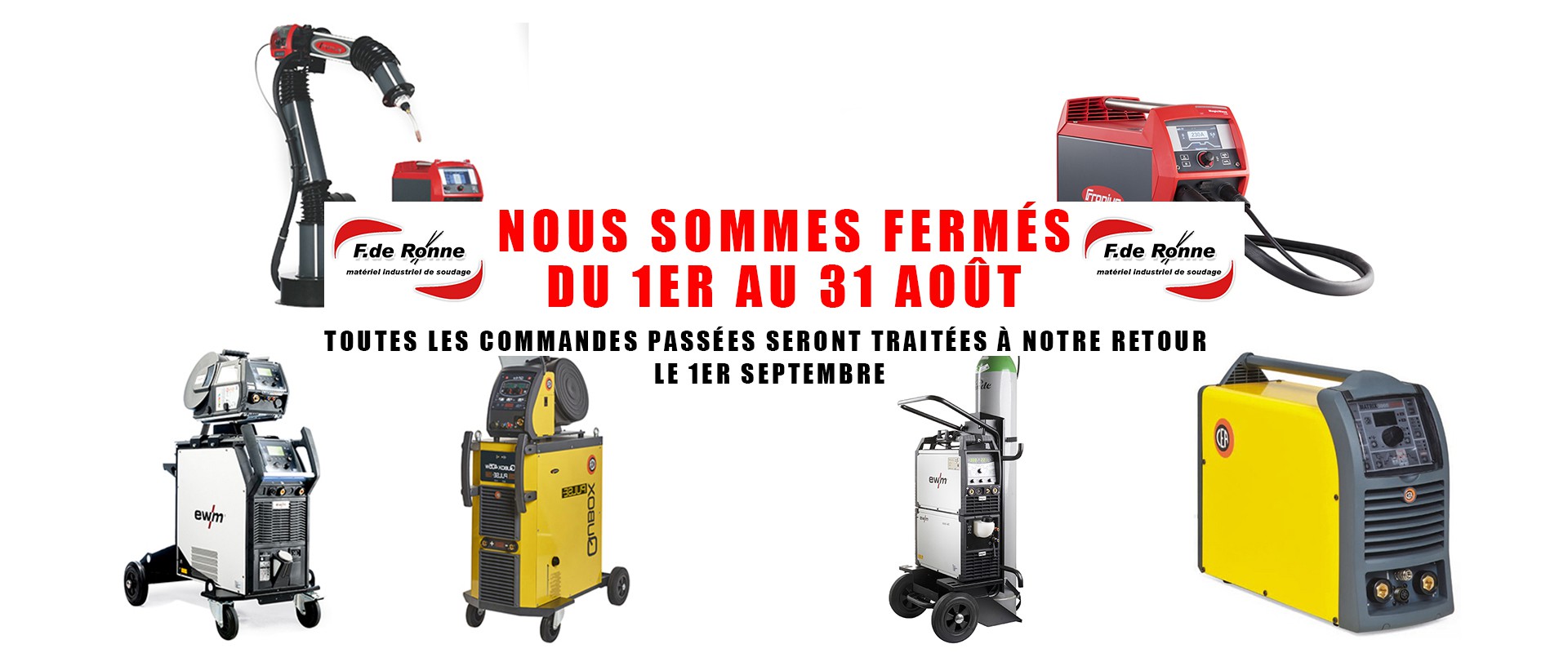 Deronne-soudure.fr | Matériel de Soudage et coupage professionnel